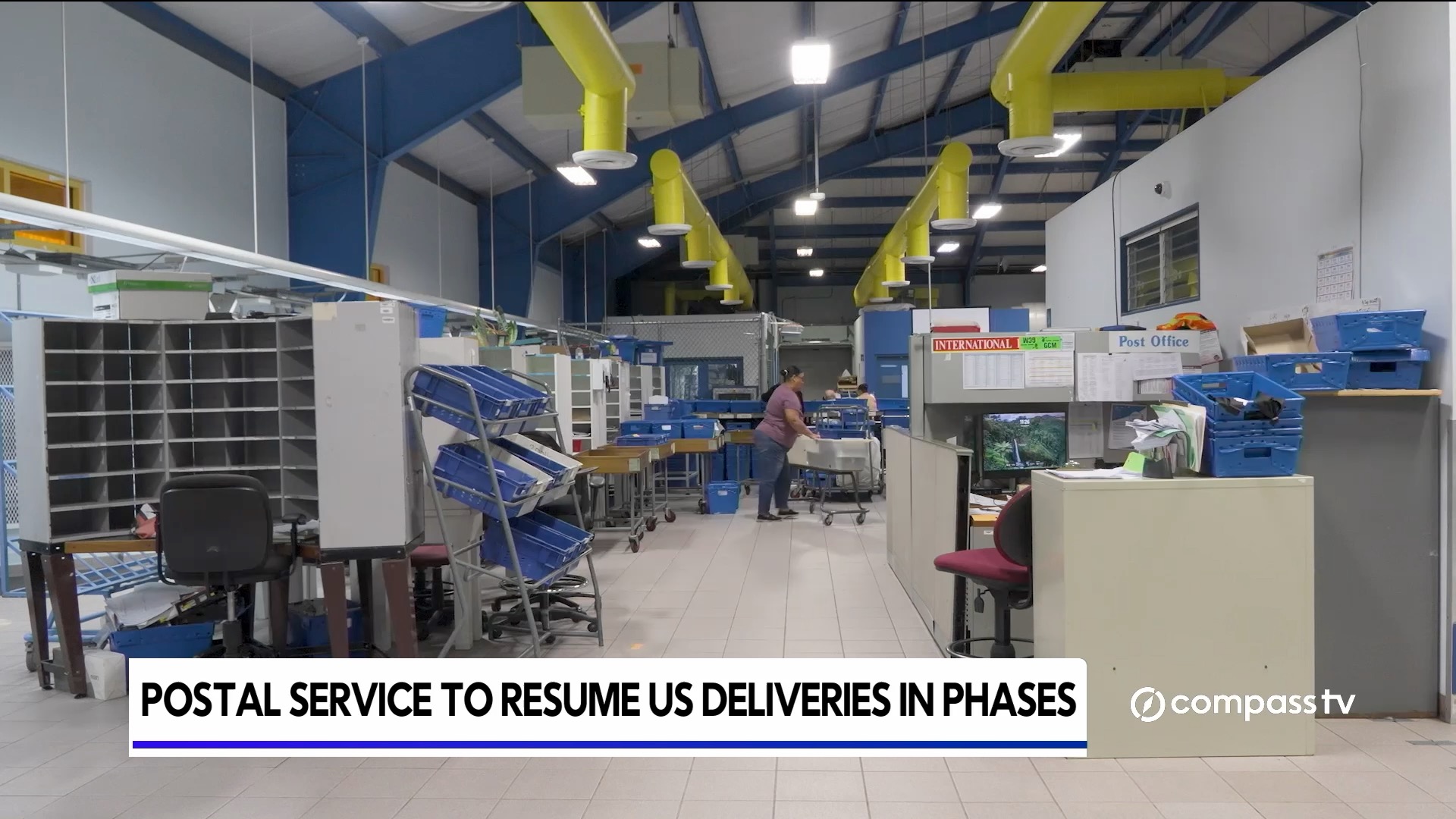 Postal service to the U.S. set to return - Compass TV