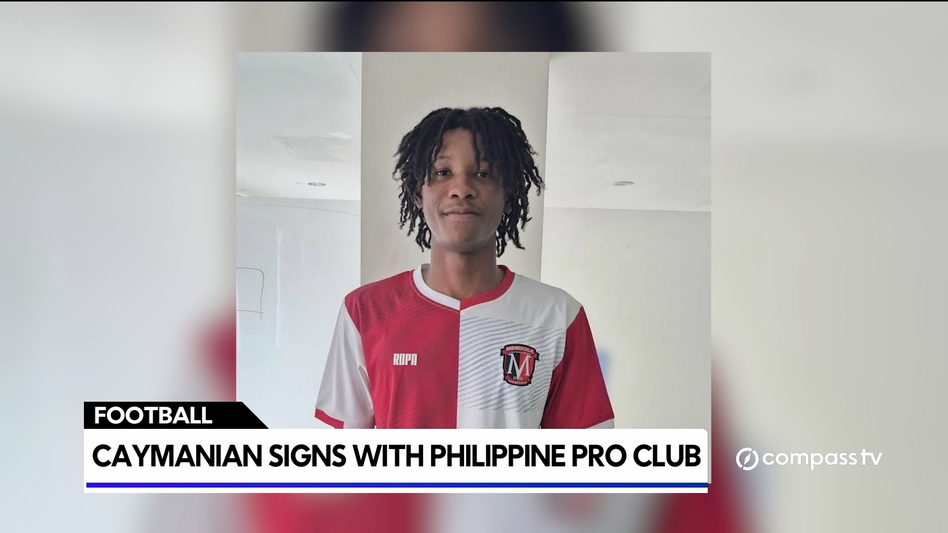Caymanian footballer signs with Philippine pro club - Compass TV