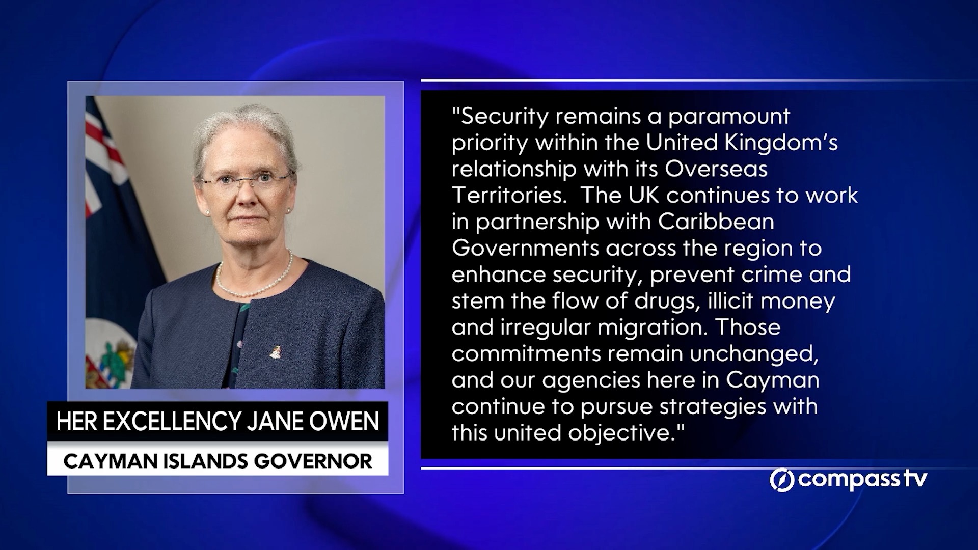 Governor allays fears over US action in the region - Compass TV