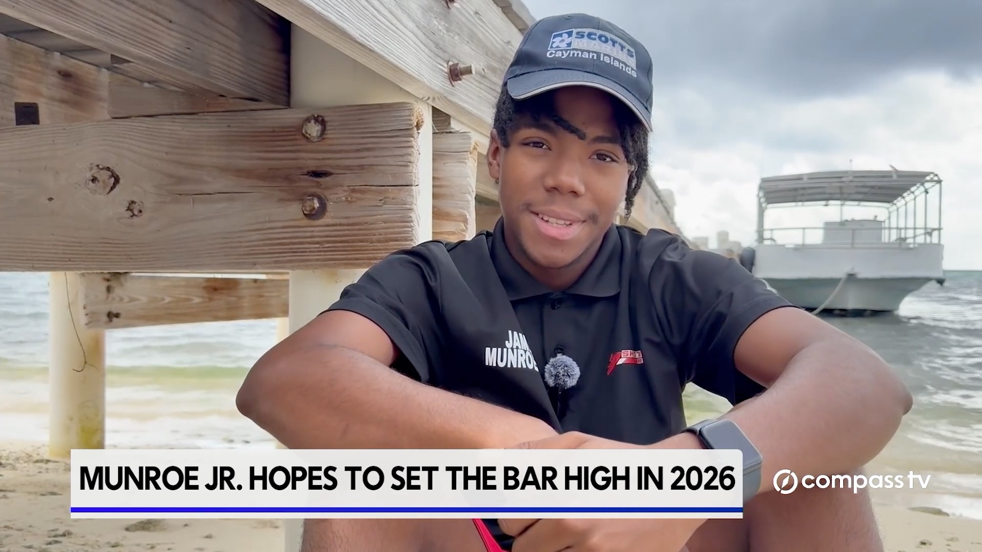 James Munroe Jr looking for more history in 2026 - Compass TV