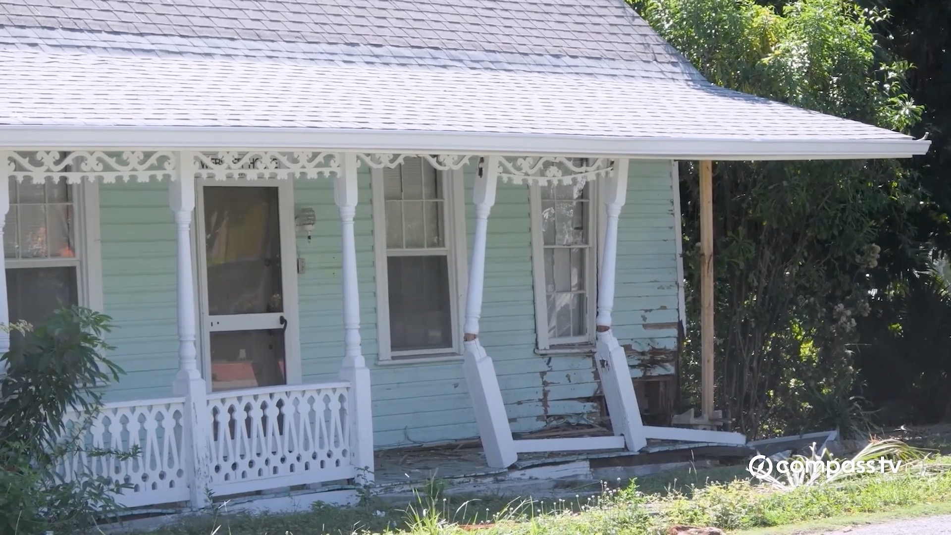 Restoration begins for historic Old Webster House - Compass TV